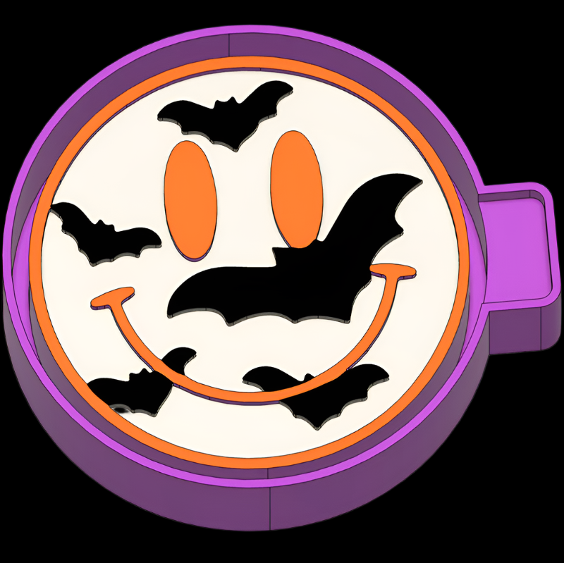Bats Smiley Face – The Smelly Cat